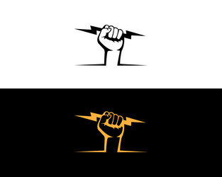 Hand Holding Lightning Vector Images (over 590)