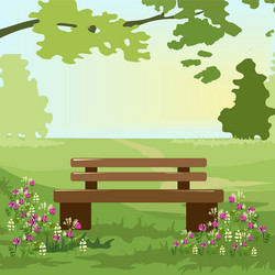 Bench Under Tree Vector Images (over 100)