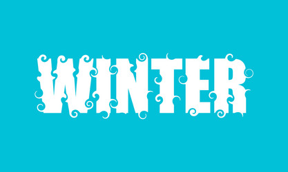 Winter Wording Vector Images (over 12,000)
