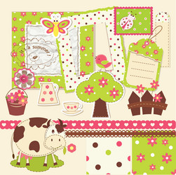 Scrapbook Stickers Vector Images (over 12,000)