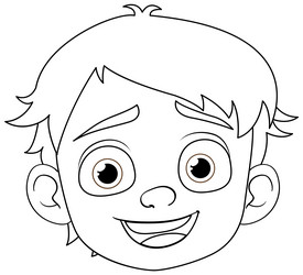Boy Face Outline Vector Images (over 9,700)
