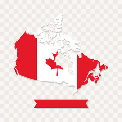 Canada map design Royalty Free Vector Image - VectorStock