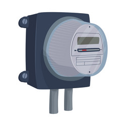 Electric power objects set electricity and energy Vector Image