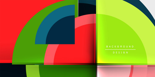 Target circle geometric abstract shapes Royalty Free Vector