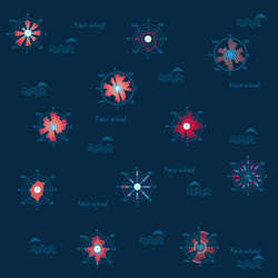 Windrose Royalty Free Vector Image - VectorStock