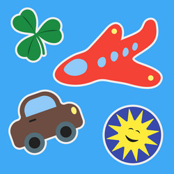 Kids Patches Vector Images (over 8,400)