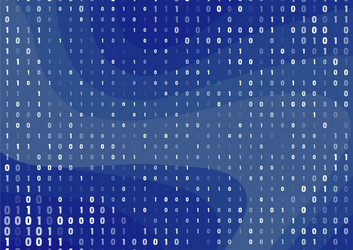 Binary computer code background Royalty Free Vector Image