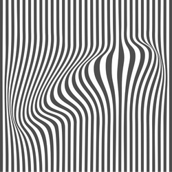 Vertical speed line halftone pattern thick to thin