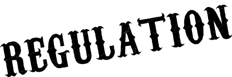 Regulation rubber stamp Royalty Free Vector Image