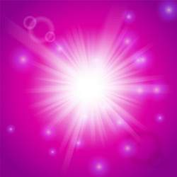 Pink and purple abstract magic light background Vector Image