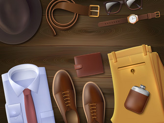 Men wear concept Royalty Free Vector Image - VectorStock