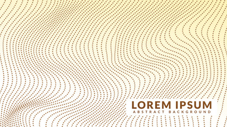 Rustic wavy dashed line pattern abstract Vector Image