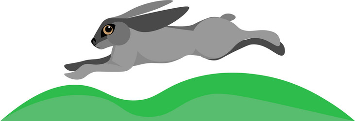 Running Hare Vector Images (over 2,400)