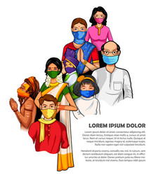 Indian Crowd Vector Images (over 580)