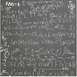 Maths chalk board Royalty Free Vector Image - VectorStock