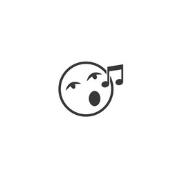 Singing Emoji Vector Images (over 620)