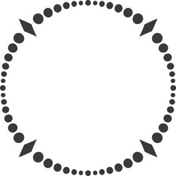 Border line design Royalty Free Vector Image - VectorStock