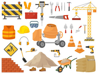 Cartoon construction worker Royalty Free Vector Image