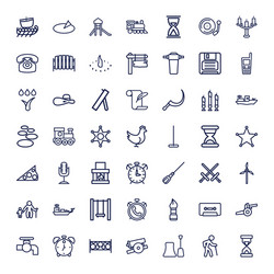 Old icons Royalty Free Vector Image - VectorStock