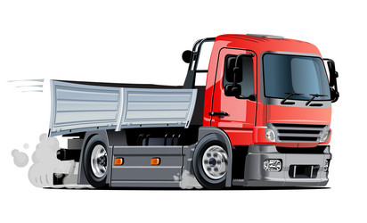 Flatbed Truck Cartoon Vector Images (over 100)