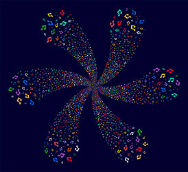 Music Notes Spiral Vector Images (over 270)