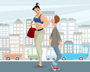 Strong and Weak Cartoon Vector Images (over 240)