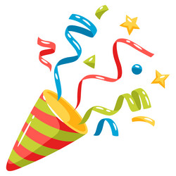 Party Popper Vector Images (over 2,200)