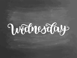 Wednesday Handwriting Font Vector Images (over 100)