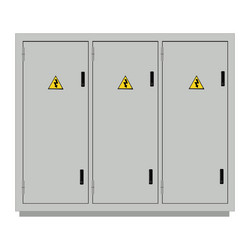 Electrical box industrial control Royalty Free Vector Image