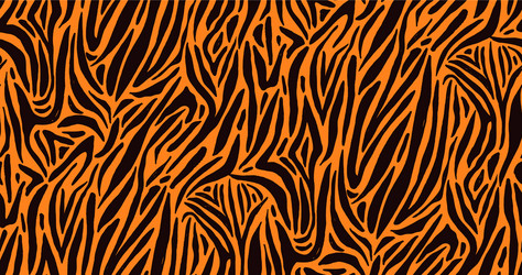 Seamless zebra pattern wild print Royalty Free Vector Image