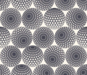 Triangular structure classy seamless pattern dot Vector Image