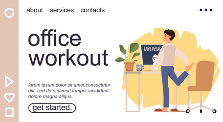 Office Workout Vector Images (over 1,400)