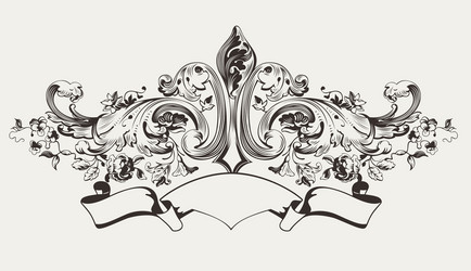 Ornate banners Royalty Free Vector Image - VectorStock