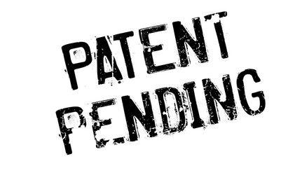 Patent pending stamp rectangular Royalty Free Vector Image