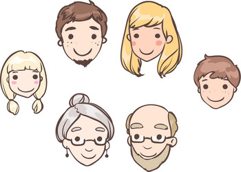 Family Heads Vector Images (over 18,000)