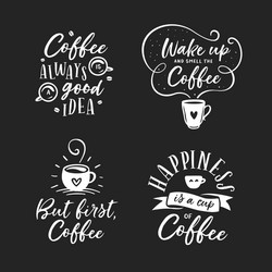 Coffee Quotes Vector Images (over 10,000)