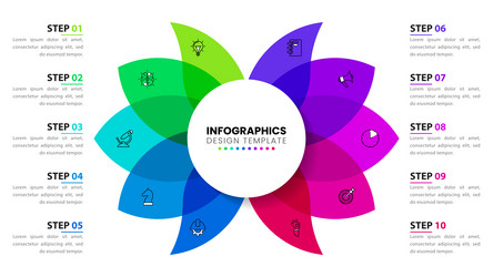Infographic 10 Elements Vector Images (over 11,000)