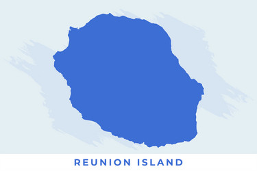 Reunion Island Map Vector Images (over 250)