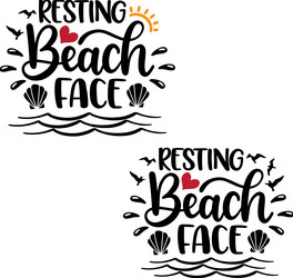 Resting Beach Face Vector Images (over 610)