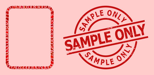 Sample Only Stamp Vector Images (over 120)