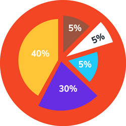 Exploded Pie Chart Vector Images (60)
