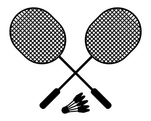 Badminton Royalty Free Vector Image - VectorStock
