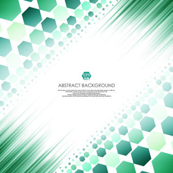 Abstract green shapes on transparent Royalty Free Vector