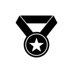 Achieve icon medal icon award certificate Vector Image