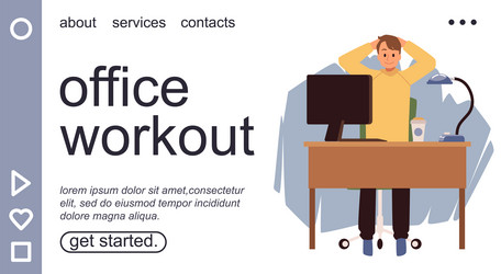 Office Workout Vector Images (over 1,400)