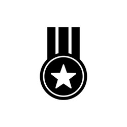 Achieve icon medal icon award certificate Vector Image