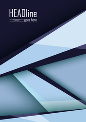 Modern cover template Royalty Free Vector Image