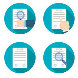 Memorandum Agreement Mou Vector Images (63)