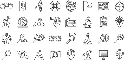 Research Objectives Vector Images (over 61,000)