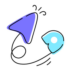 System cursors hand drawn icon Royalty Free Vector Image